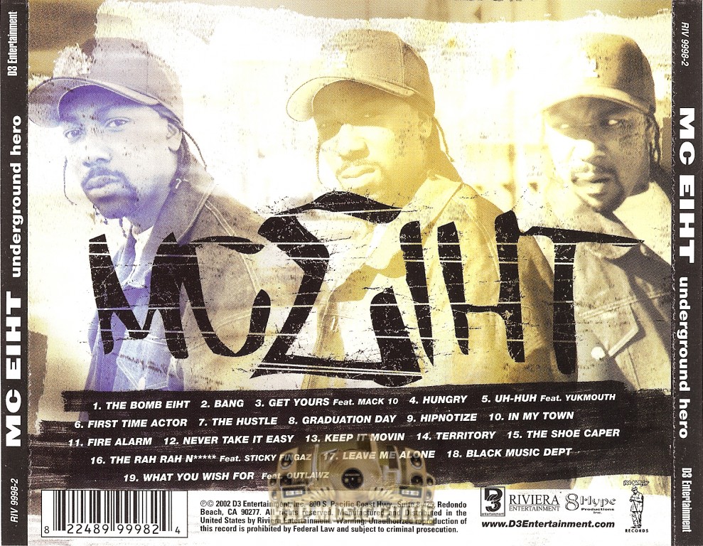 MC Eiht - Underground Hero: CD | Rap Music Guide